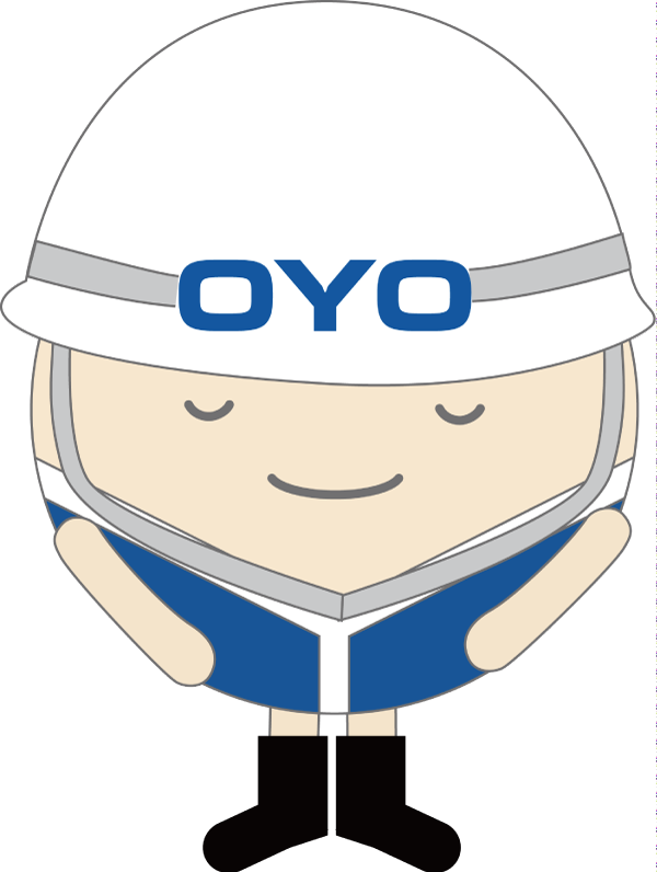 防災減災 OYOくん | 応用地質のキャラクターオフィシャルサイト